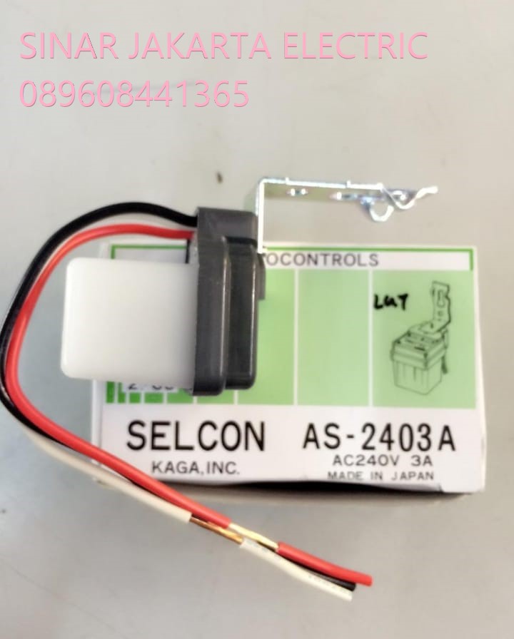 Jual Photo cell LDR Selcon 3Ampere Jakarta | Sinar Jakarta Electric