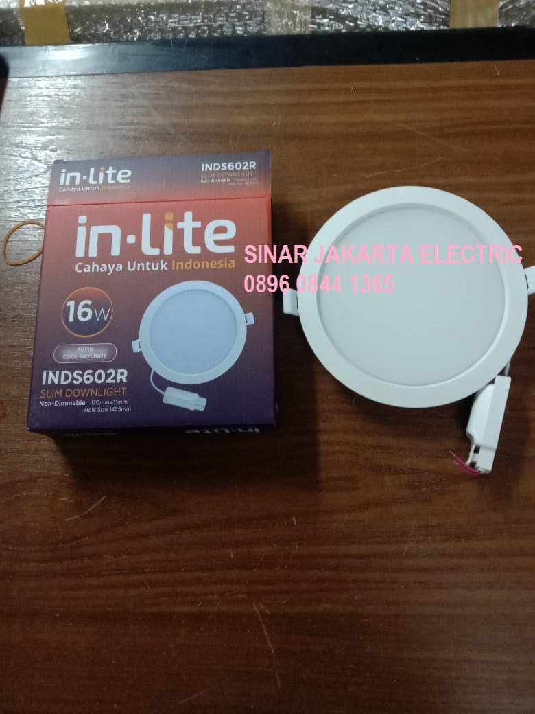 Jual LAMPU DOWNLIGHT IN LITE 16 WATT Jakarta | Sinar Jakarta Electric