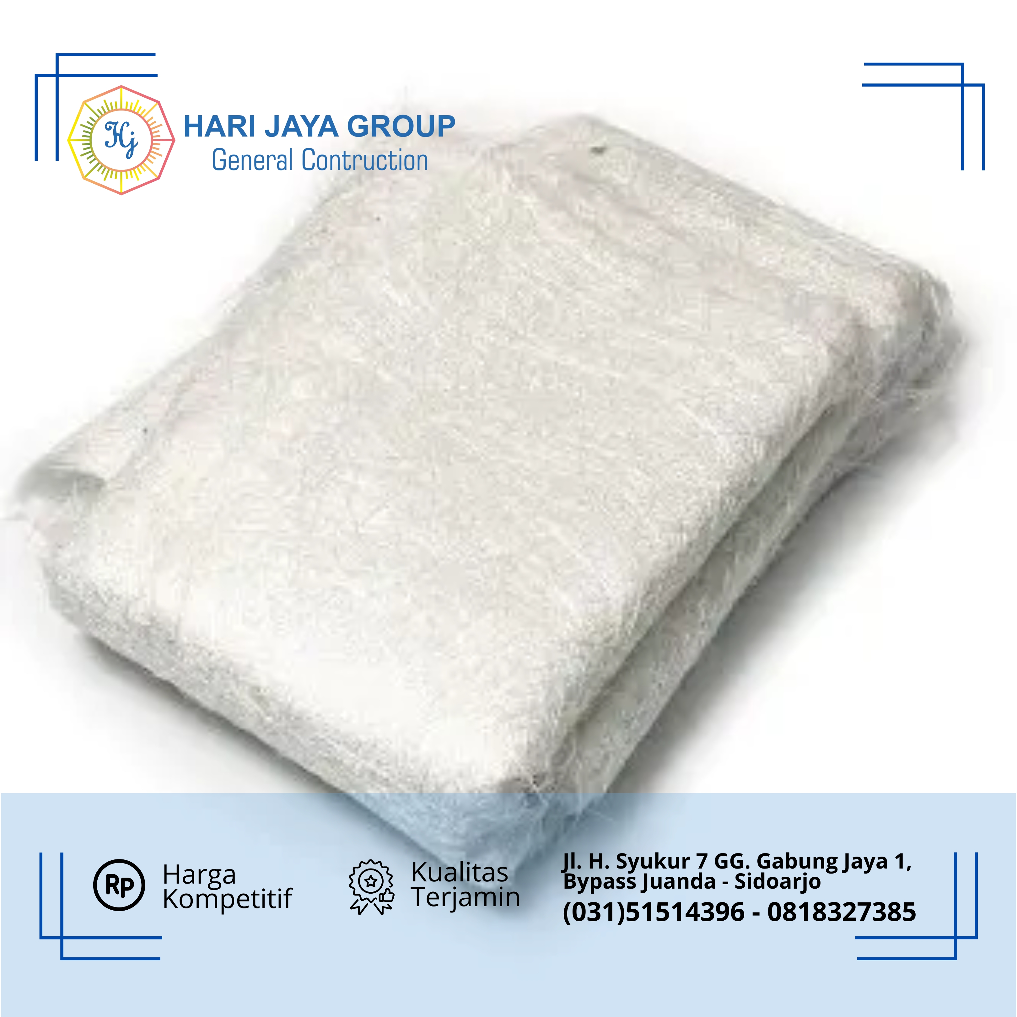 Jual Serat Fiber Surabaya dari PT. Hari Jaya Makmur