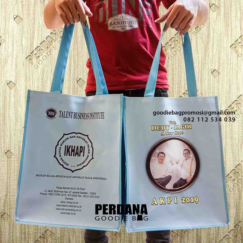 Jual Tas Promosi Goodie Bag Spunbond Kanvas Souvenir - PT. Perdana ...