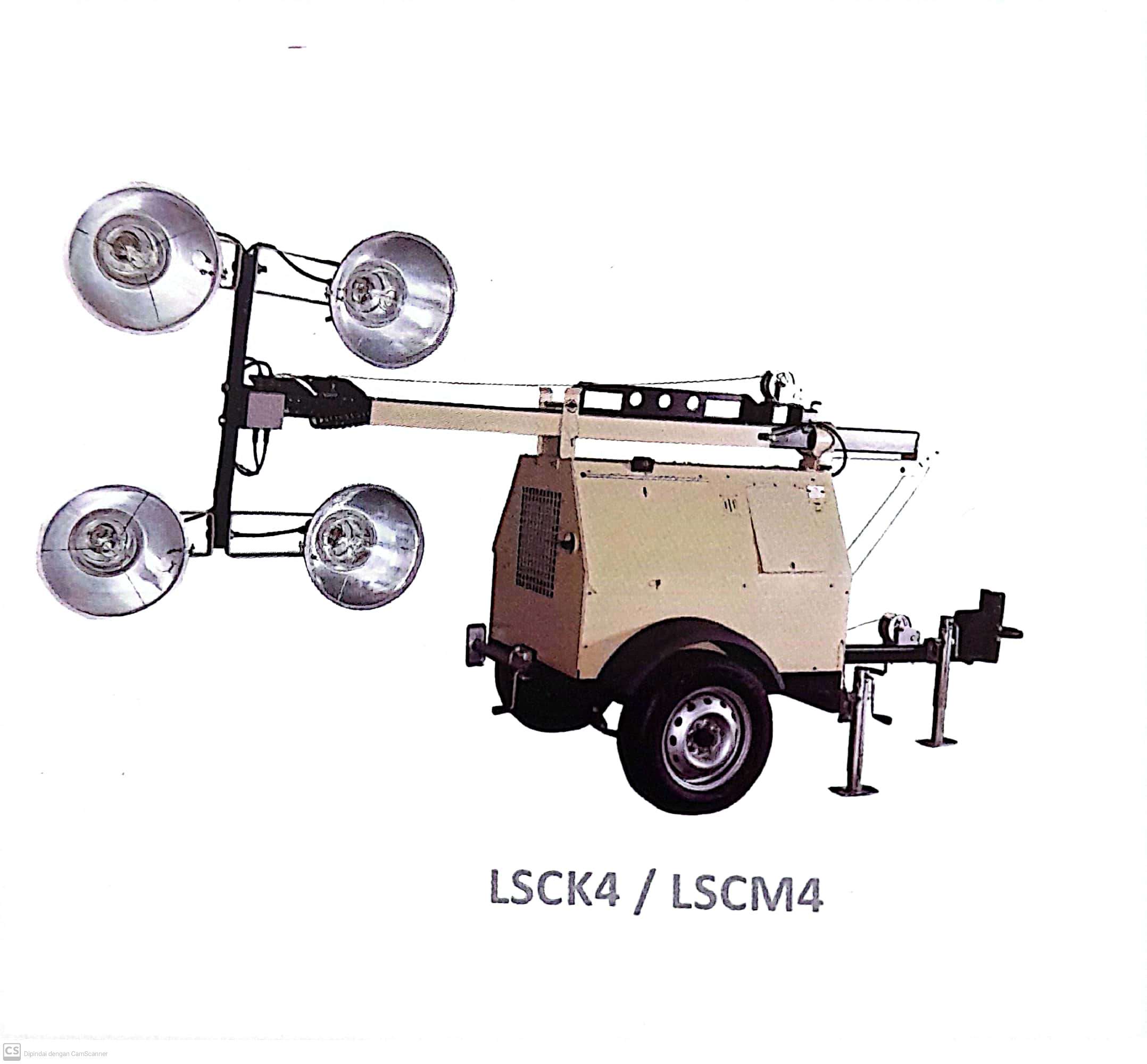 Jual Lampu Tower Jakarta dari PT Kobexindo Konstruksi Indonesia