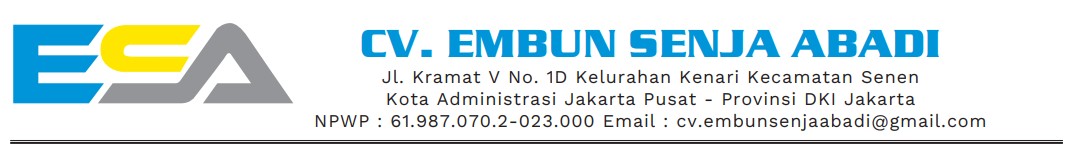 CV. Embun Senja Abadi Jakarta Pusat , DKI Jakarta Profil , Telepon, Alamat