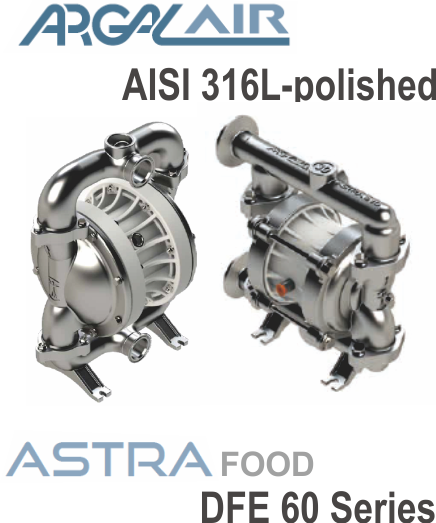 Pompa Diafragma AODD Argal-DFE 060 | Tri Megah Tehnik