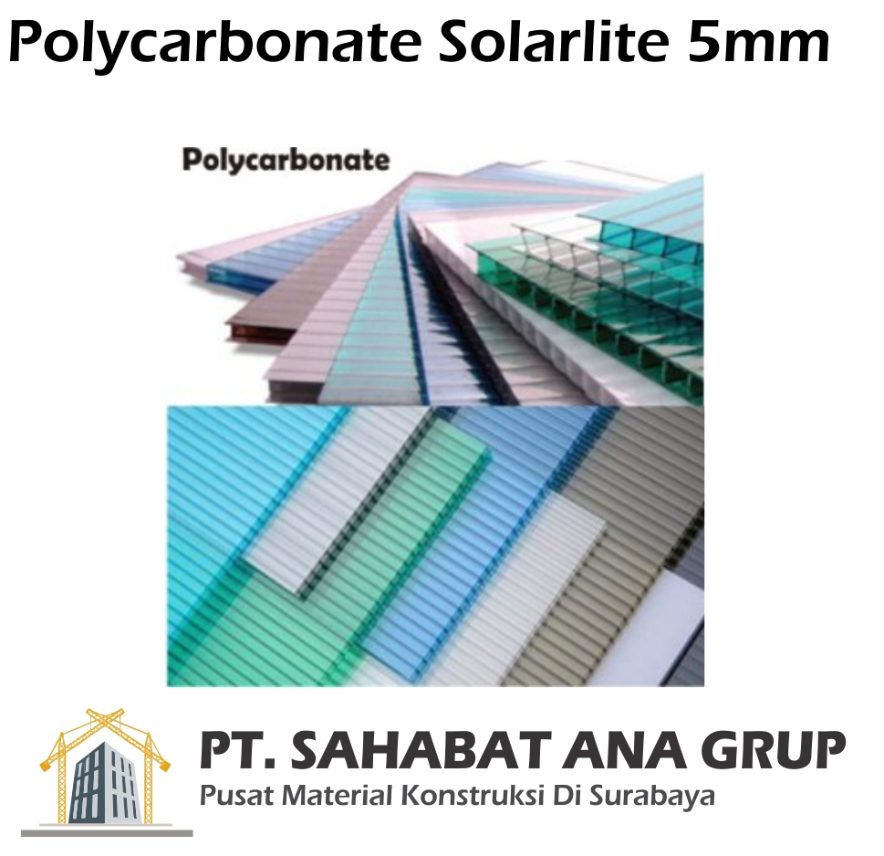 Jual Polycarbonate Solarlite 5mm - PT. Sahabat Ana Grup - Surabaya ...